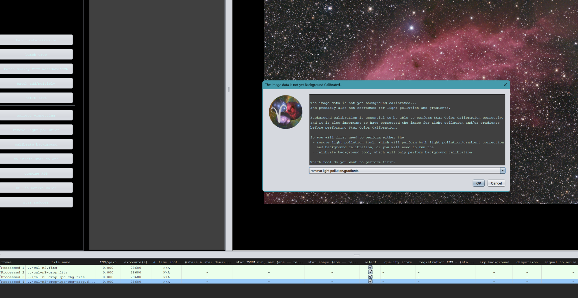 Astro Pixel Processor Aries Productions - latest release APP 2.0.0 ...