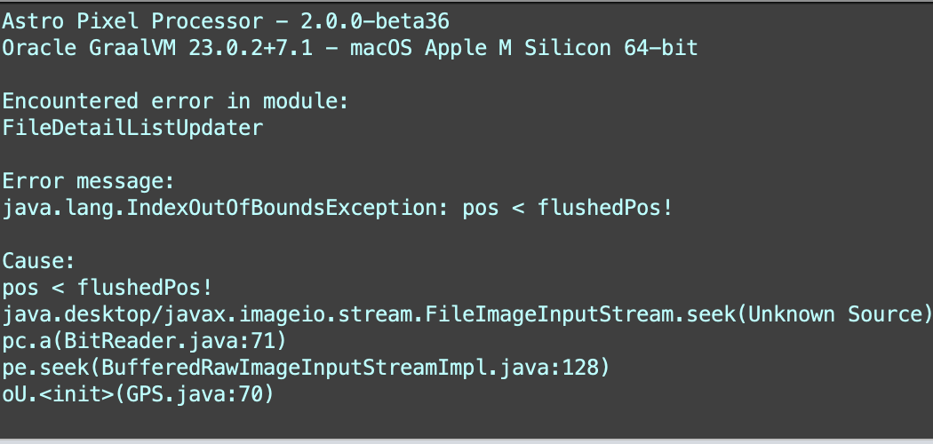 Astro Pixel Processor Aries Productions - latest release APP 2.0.0 ...