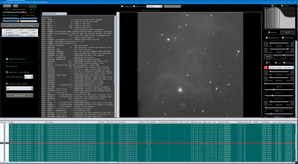 Astro Pixel Processor Aries Productions - latest release APP 2.0.0 ...