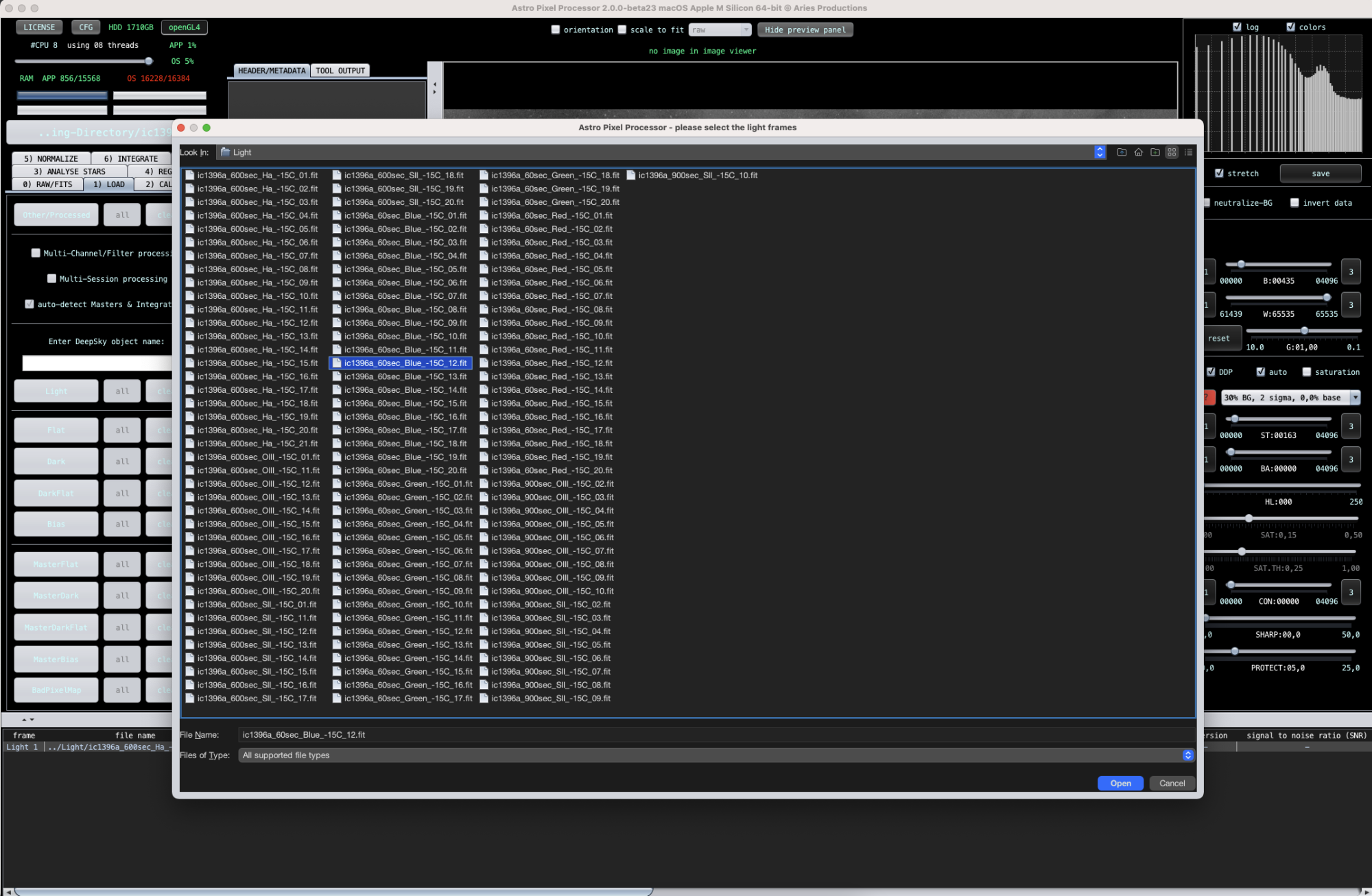 Astro Pixel Processor Aries Productions - latest release APP 2.0.0 ...